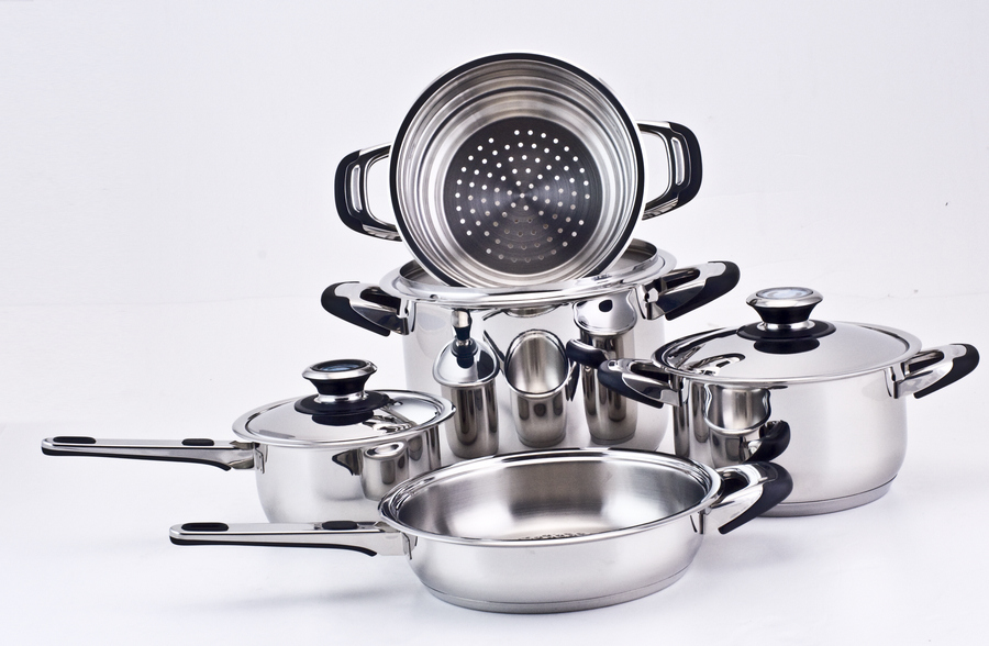 cookware set,stainless steel cookware set with bakelite handles